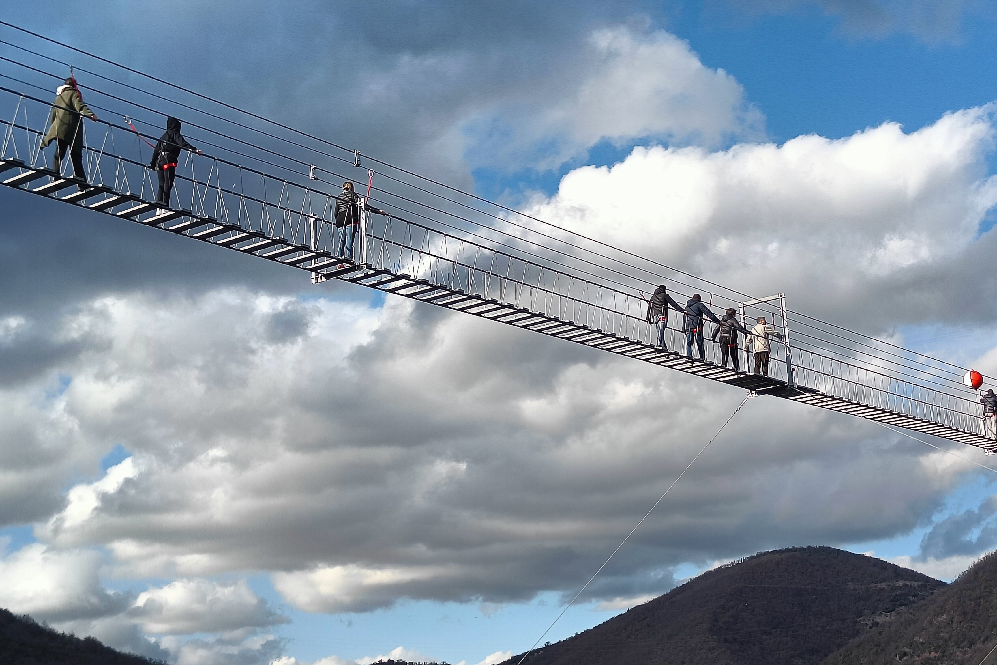 The highest Tibetan bridge in Europe