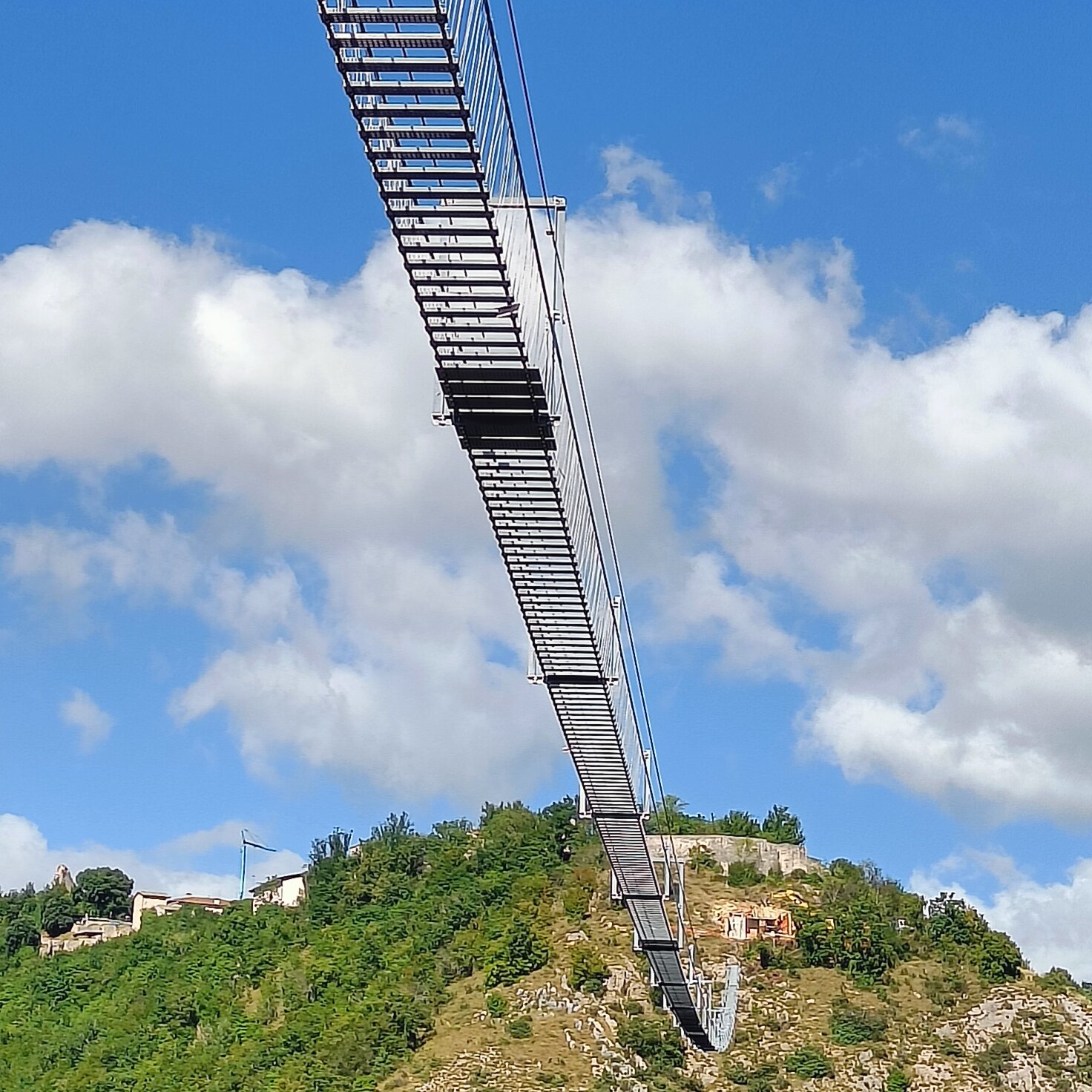 The highest Tibetan bridge in Europe